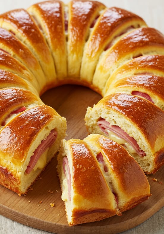 Rosca de Jamón y Queso – Mejores Recetas