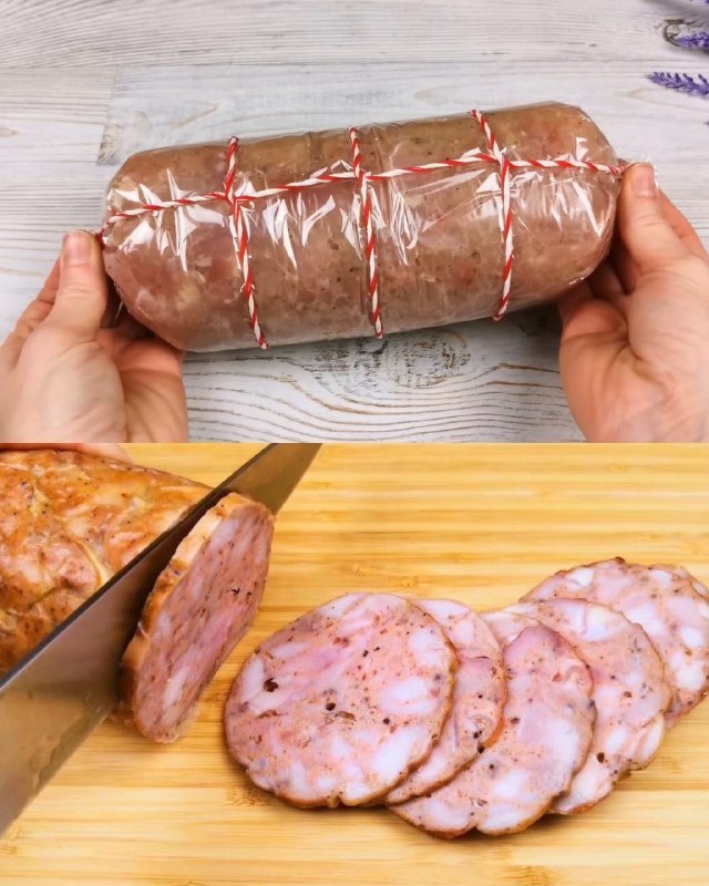 Receta Casera de Salami de Pollo Sin Productos Químicos – Mejores Recetas
